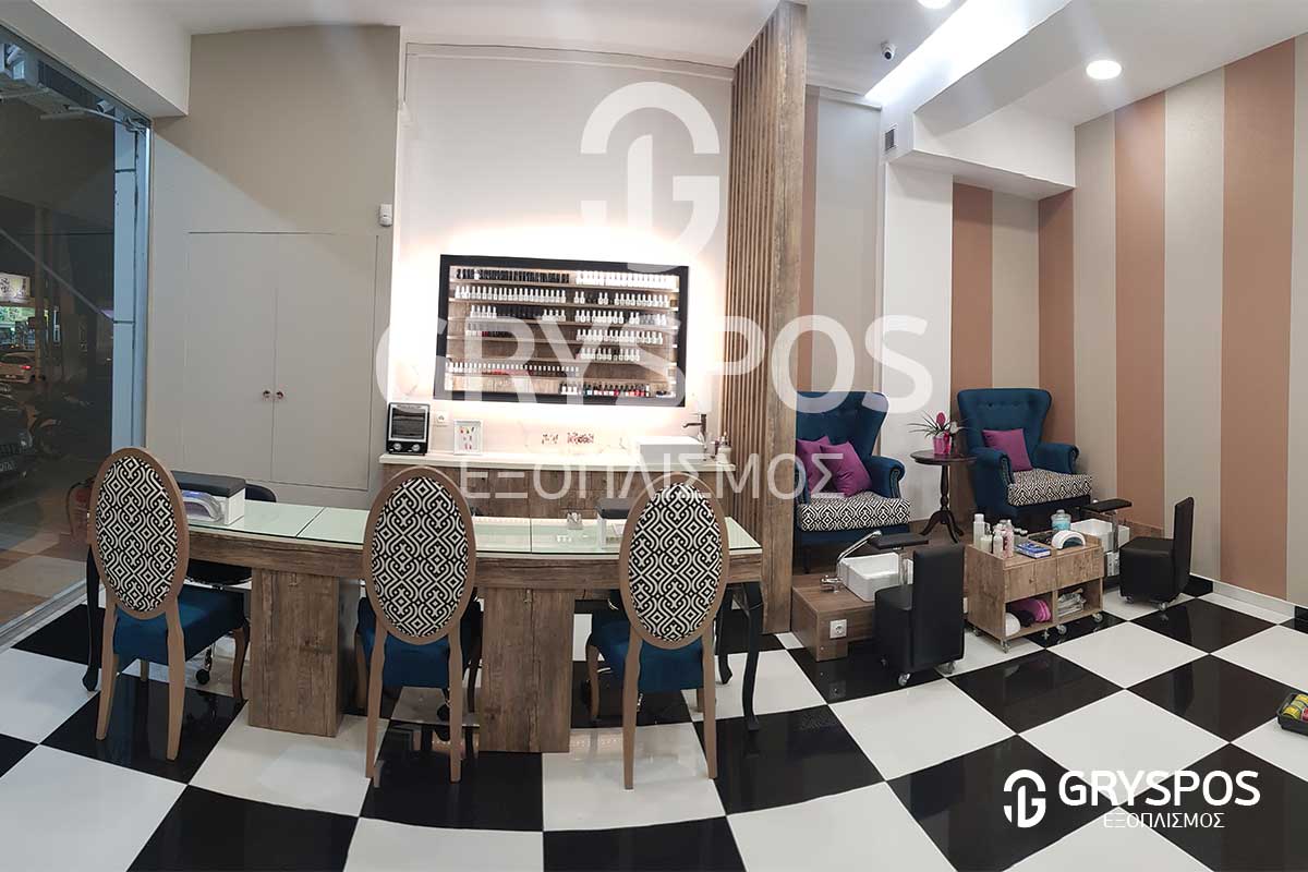 Gallery - Εξοπλισμός στούντιο νυχιών - κομμωτηρίων | Γρύσπος
